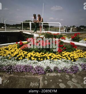 Activity at Knowle Locks Solihull Stock Photo - Alamy