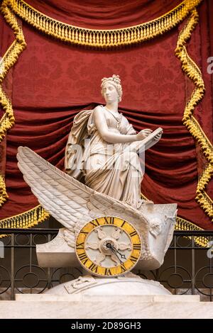 National Statuary Hall chamber United States Capitol sculptures of ...
