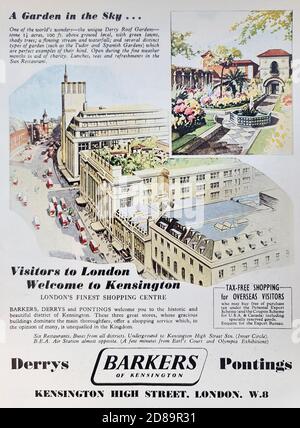 Vintage Advertisement 1951 Stock Photo - Alamy