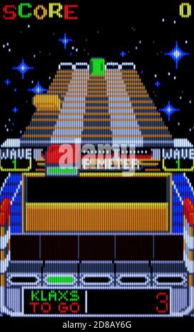 Klax - Atari Lynx Videogame - Editorial use only Stock Photo - Alamy