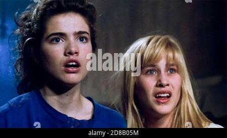 USA. Patricia Arquette and Heather Langenkamp in a scene from ©New Line ...