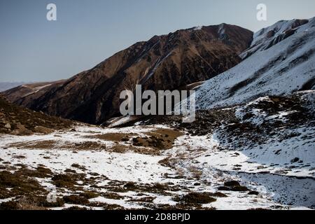 Trekking to Kol Tor Lake in Kyrgyzstan's Chuy Oblast Stock Photo - Alamy