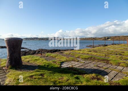 Braefoot point pier, Fife Stock Photo - Alamy