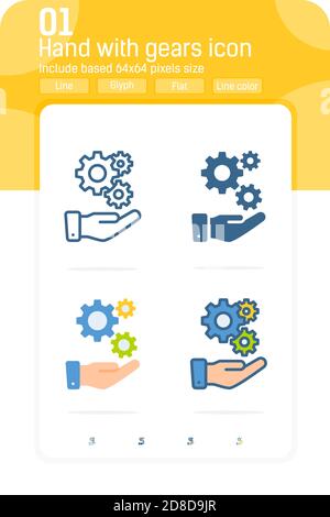 gears machinery isolated icon vector illustration design Stock Vector ...