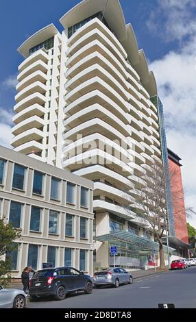 Auckland, New Zealand, 24 Aug, 2025. HMNZS Te Kaha returns to Devonport ...