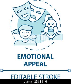 Emotional appeal concept icon Stock Vector Image & Art - Alamy