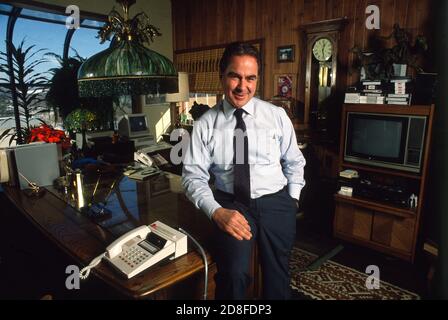 Founder and CEO of Cablevision Industries Alan Gerry during a photo ...