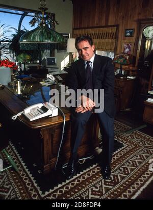 Founder and CEO of Cablevision Industries Alan Gerry during a photo ...