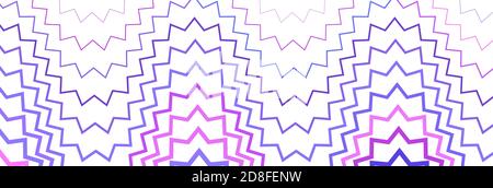 Wide rectangular format wavy, waving, zig-zag, criss-cross lines design ...