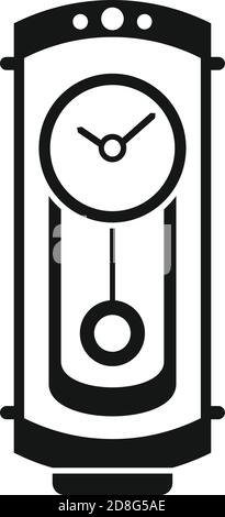 Big wall clock icon, simple style Stock Vector Image & Art - Alamy