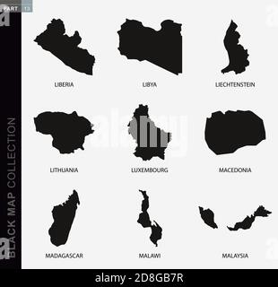 Basic world map outline - oddbillo