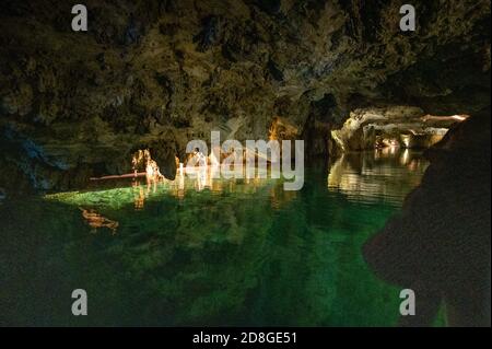 Saint Léonard, Lac souterrain, Switzerland, Valais, cave, lake, cave ...