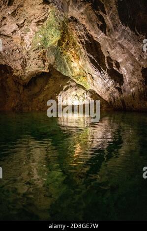 Saint Léonard, Lac souterrain, Switzerland, Valais, cave, lake, cave ...