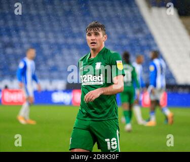 Ryan Ledson 18# of Preston North End Football Club, during the Sky Bet ...