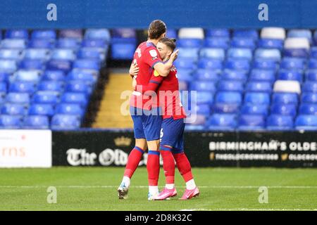 Sam Gallagher #9 of Blackburn Rovers celebrates his goal Stock Photo ...