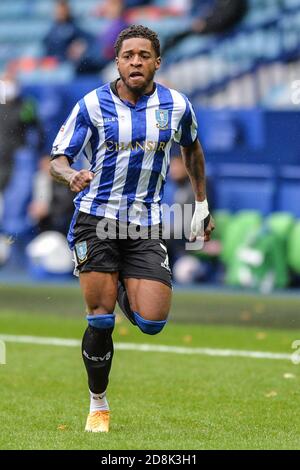 Kadeem Harris #7 of Sheffield Wednesday gestures and reacts in ...