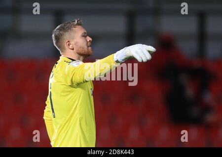 Mark Oxley of Southend United during Sky Bet League Two between ...