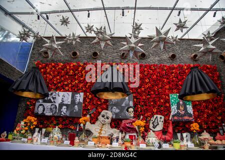 The wounded table by Frida Kahlo on postage stamp Stock Photo - Alamy