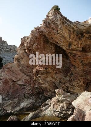 Huge cliffs captured in Crete, Greece during the daytime Stock Photo ...