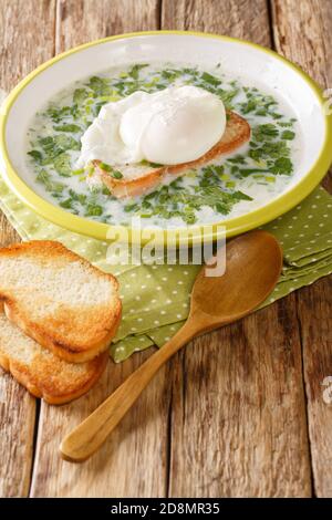 Changua Colombian Milk and Egg Soup is a typical breakfast in Bogota ...