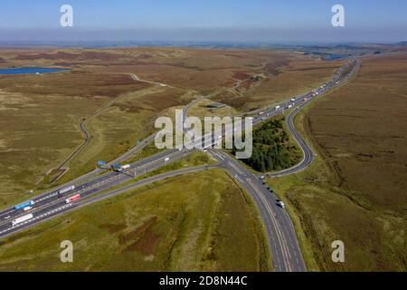 Junction 22 The M60 motorway, Manchester Ring road or Outer Ring Road ...