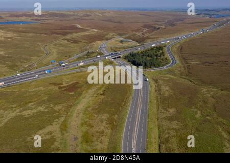 Junction 22 The M60 motorway, Manchester Ring road or Outer Ring Road ...