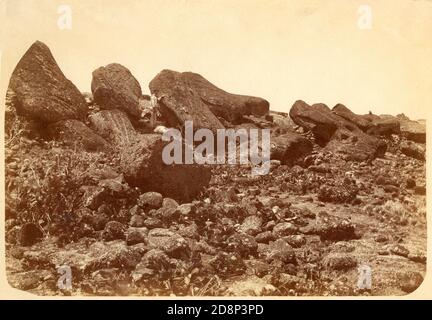 Easter Island History, 1886 Stock Photo - Alamy