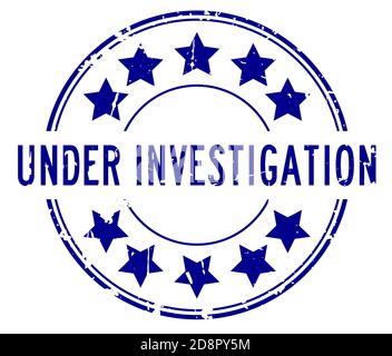 Under Investigation Rubber Stamp Seal Vector Stock Vector Image & Art ...