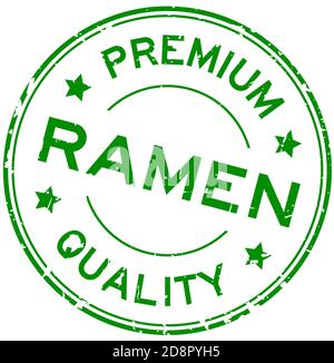 Ramen grunge rubber stamp on white background, vector illustration ...