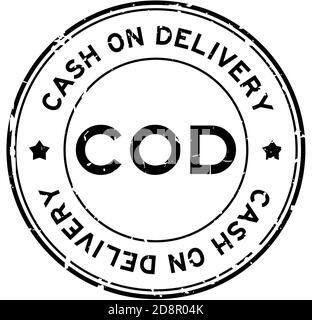 COD (cash on delivery) rubber stamp Stock Vector Image & Art - Alamy