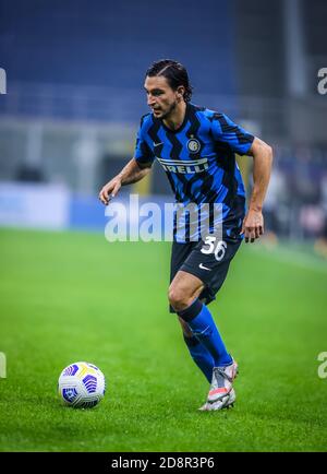 Matteo Darmian of FC Internazionale in action during the Serie A ...