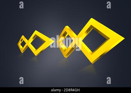 Highly 3d rendering keep quit sign in color background Stock Photo - Alamy