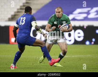 Match between France and Ireland at the Stade de France, for the Six ...