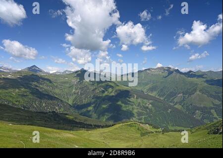 Stubnerkogel mountains landscape in Bad Gastein Austria Stock Photo - Alamy