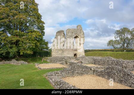 Ludgershall Castle Wiltshire England Stock Photo - Alamy