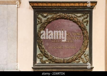 CLOSE-UP OF MEMORIAL PLAQUE MARKING THE SPOT WHERE ROBERT O'HARA BURKE ...