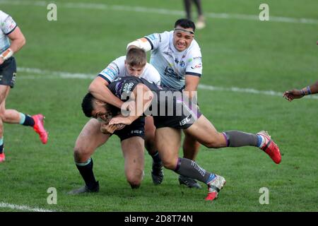 Wakefield Trinity's Kelepi Tanginoa in action Stock Photo - Alamy