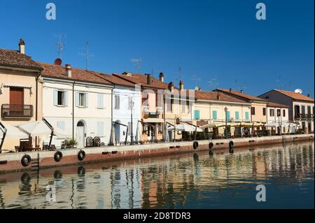 Cesenatico (Fo),Romagna,Italy,the port channel,designed by Leonardo Da ...