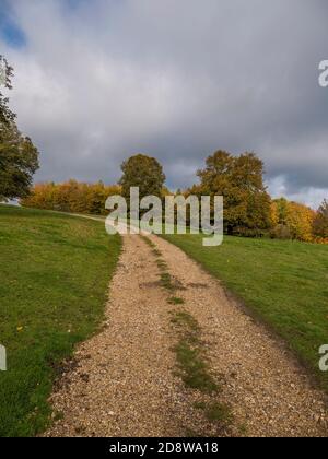 The Road to Englefield House, Englefield Estate, Englefield, Thale ...