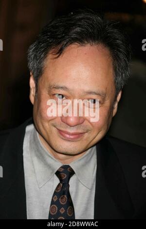 Ang Lee arriving at the 2005 New York Film Critics Circle 71st Annual ...