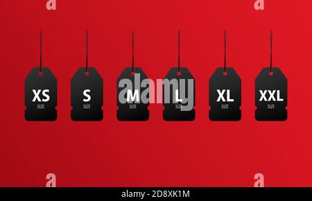 Clothing labels vector set. Tag label for clothing, illustration of ...