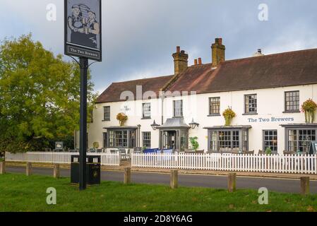 Chipperfield Village Green - Hertfordshire Stock Photo - Alamy