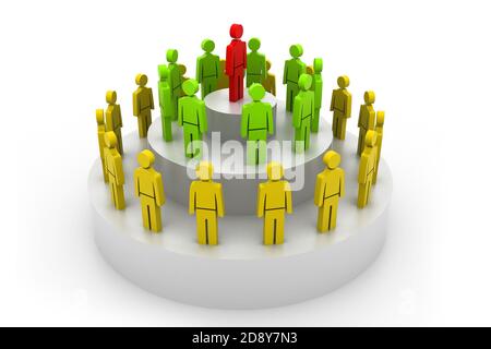 Social hierarchy Concept Stock Photo - Alamy