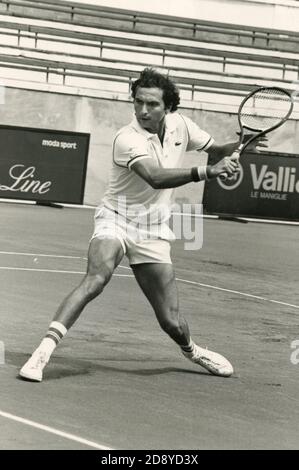 Italian tennis player Gianni Ocleppo, Italy 1980s Stock Photo - Alamy