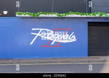 Re-creation of Raquels nightclub (Basildon ) in Southend, Essex, for ...
