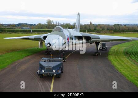 Preserved Avro Vulcan B2 bomber serial XL426 at Southend Airport ...