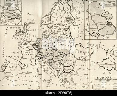 Historical map from the 19th Century, depiction of Germania in the 12th ...