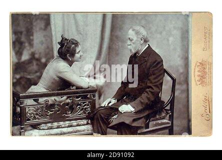 Jókai Mór és Nagy Bella Stock Photo - Alamy