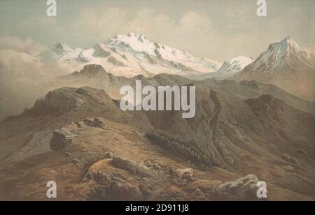 Kanchenjunga summit 1861 Stock Photo - Alamy