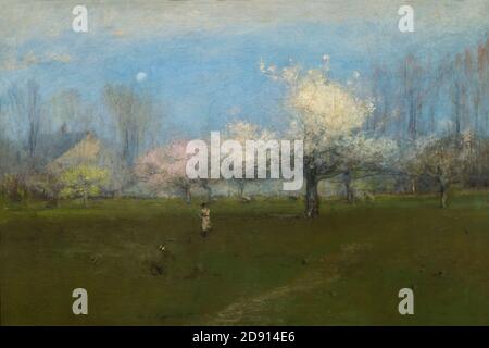 Spring Blossoms, Montclair, New Jersey, George Innes, circa 1891 ...